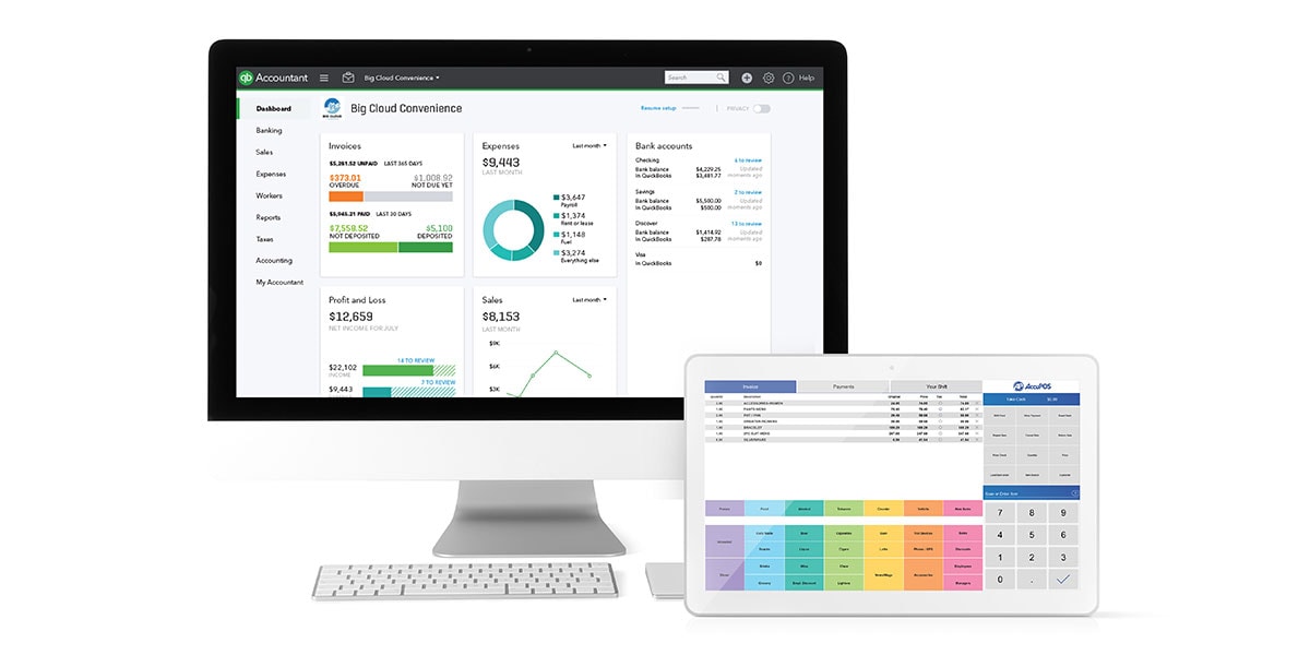 QuickBooks POS System — AccuPOS Point of Sale
