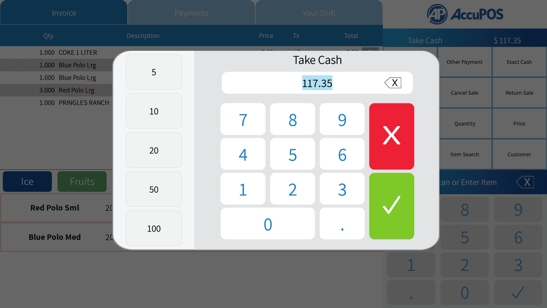 Retail General Demo — AccuPOS Point of Sale