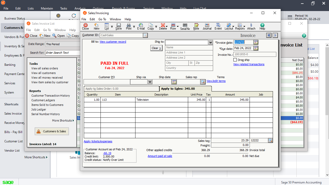 Sage Introduction Demo — AccuPOS Point of Sale
