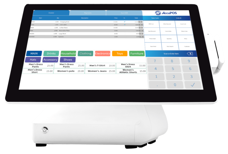 The POS System for Small Business — AccuPOS Point of Sale